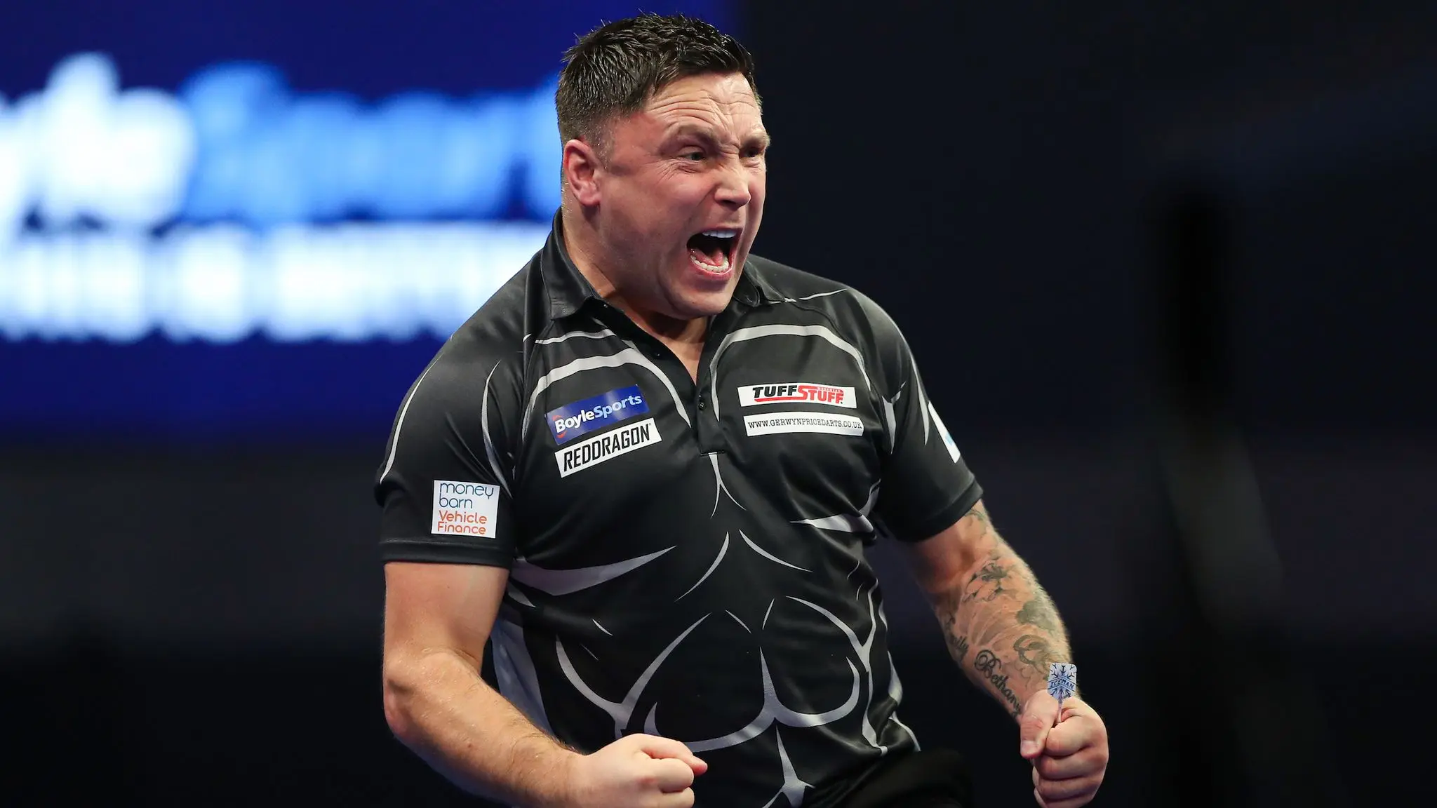 Gerwyn Price Form - Darts Latest Scores, Averages, 180s & Doubles